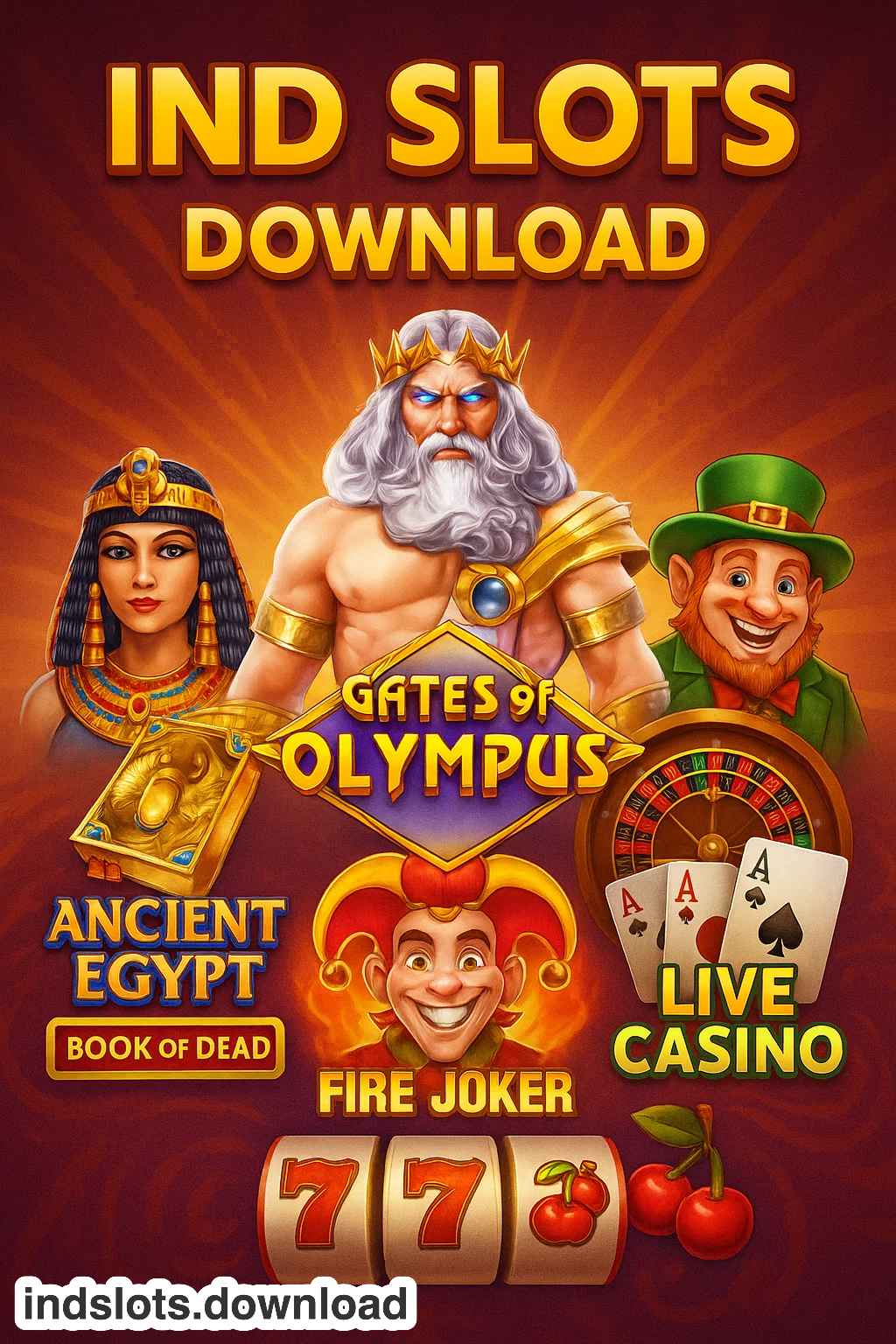 Official Ind Slots APK & iOS App - Free Latest Version Download